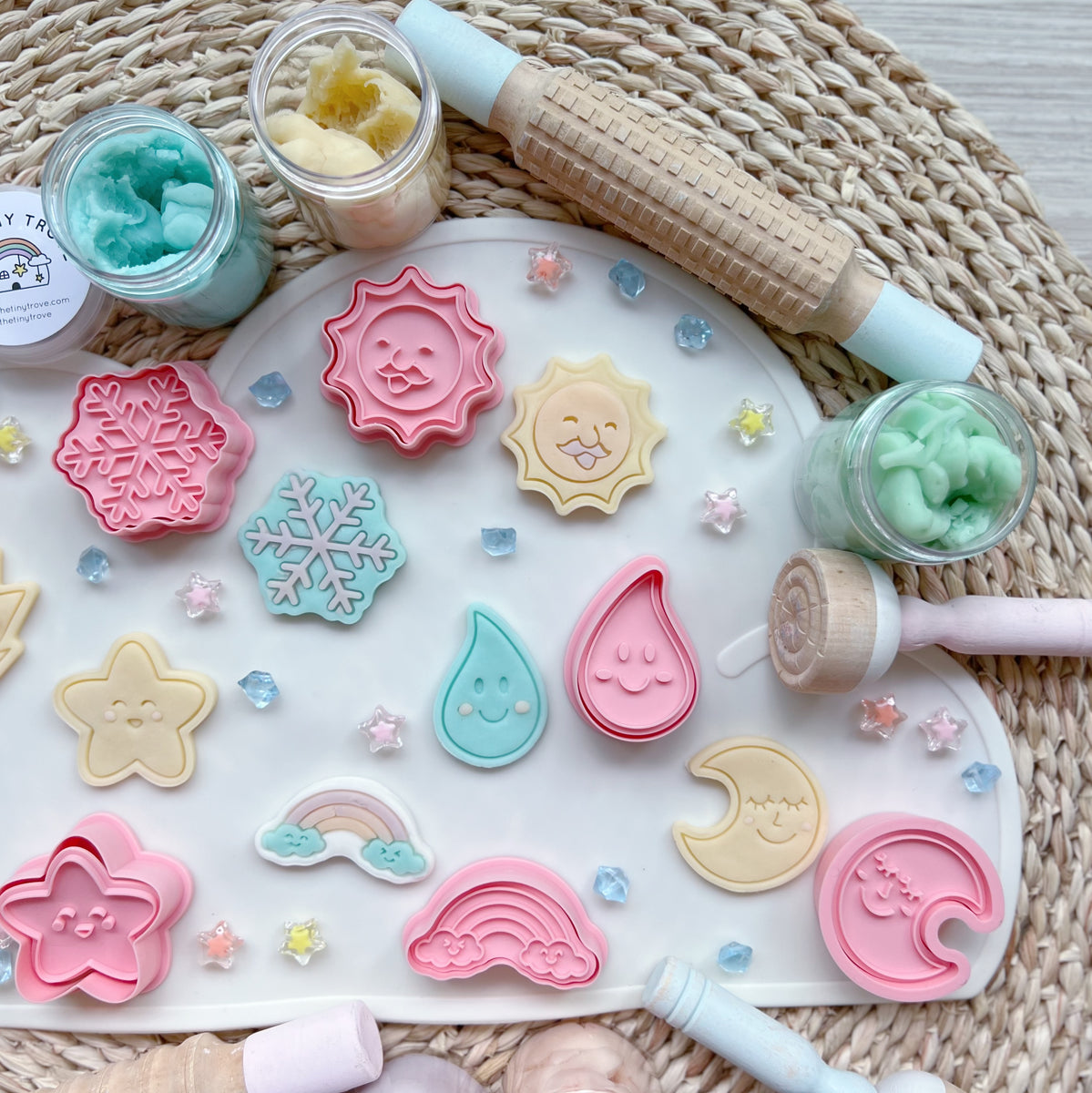 Rain Or Shine Weather Cutter Party Pack The Tiny Trove