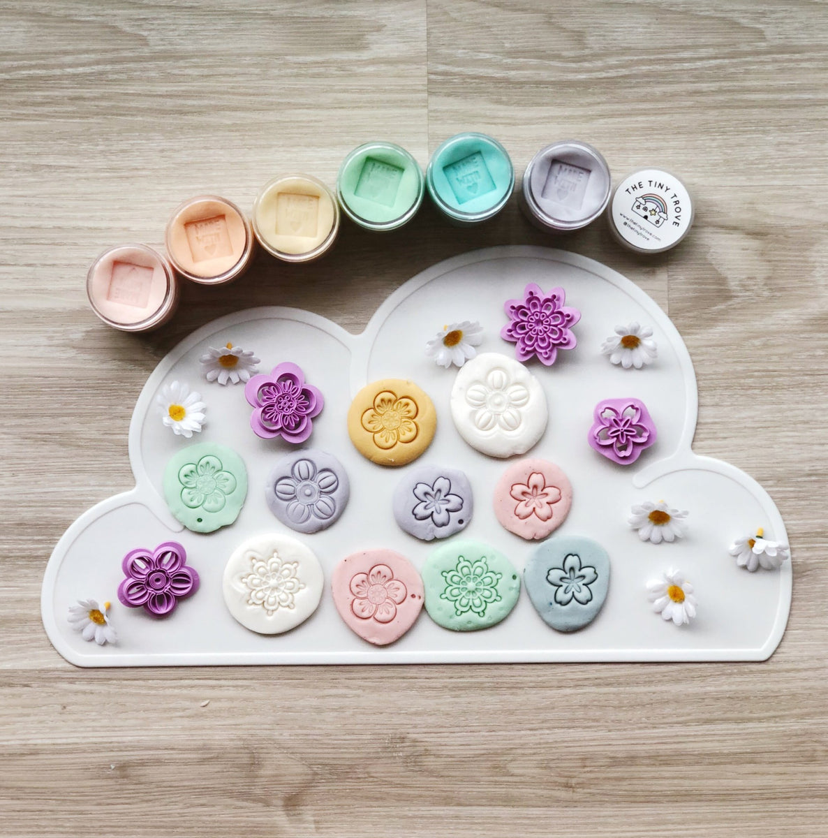 Summer Flowers Stampers Set – The Tiny Trove