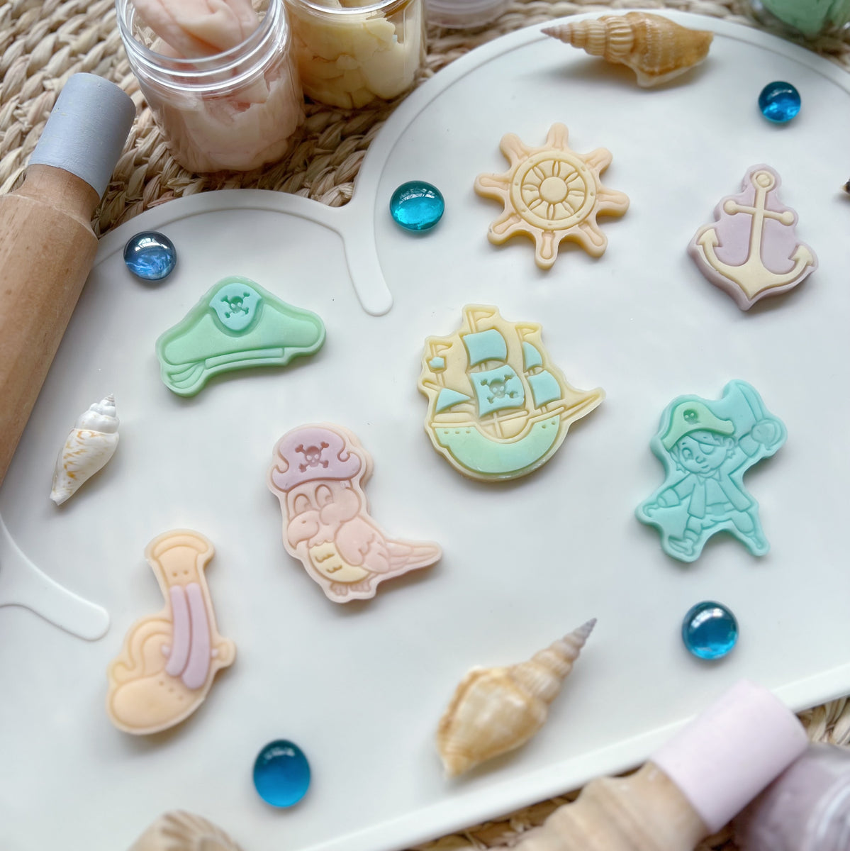 Treasure Ahoy Pirate Cutters Set – The Tiny Trove